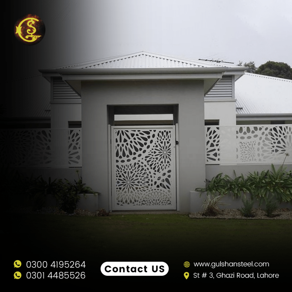 CNC perimeter boundary walls - Gulshan Steels