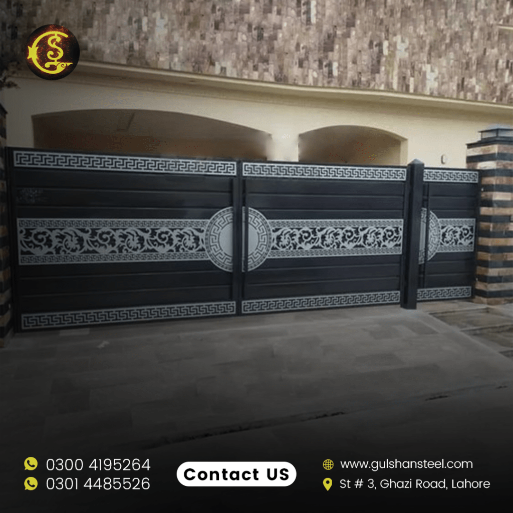 main gate cnc cutting design - Gulshan Steels