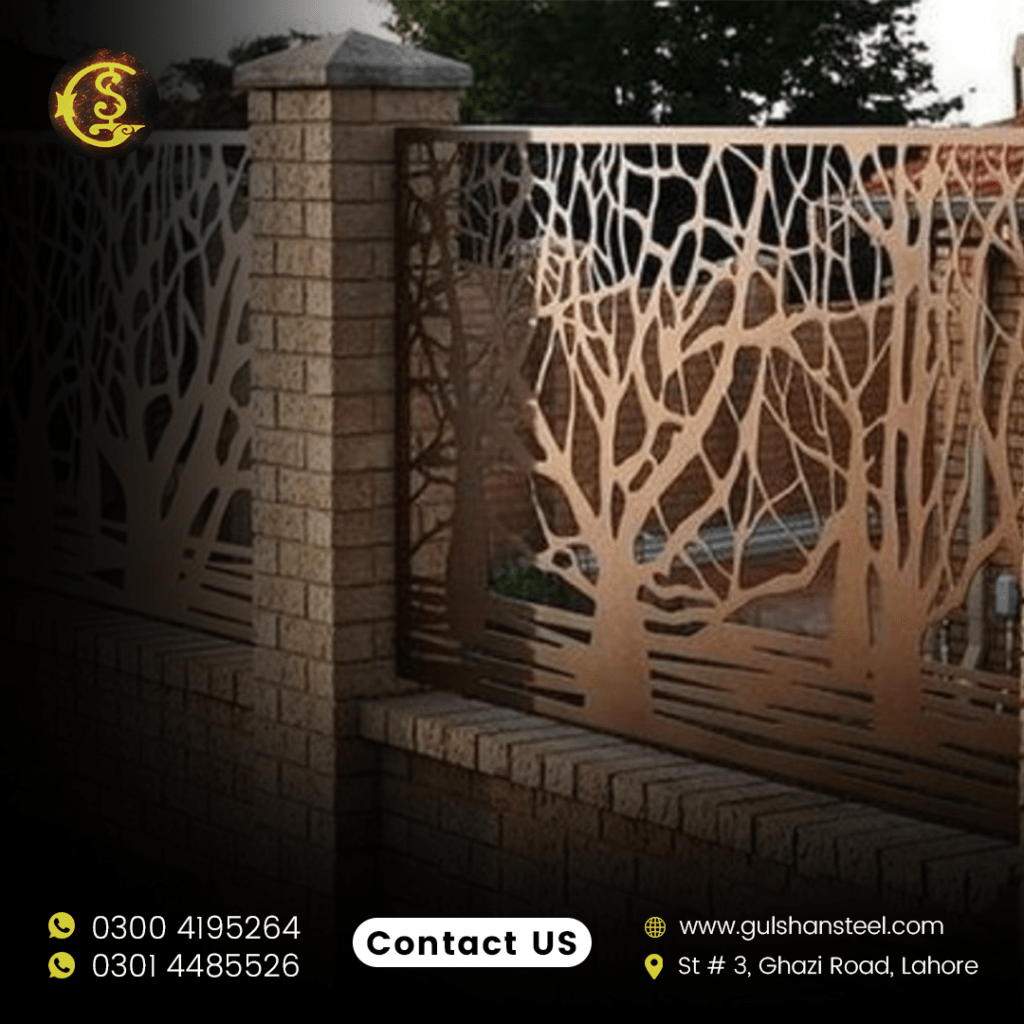 Residential CNC walls - Gulshan Steels