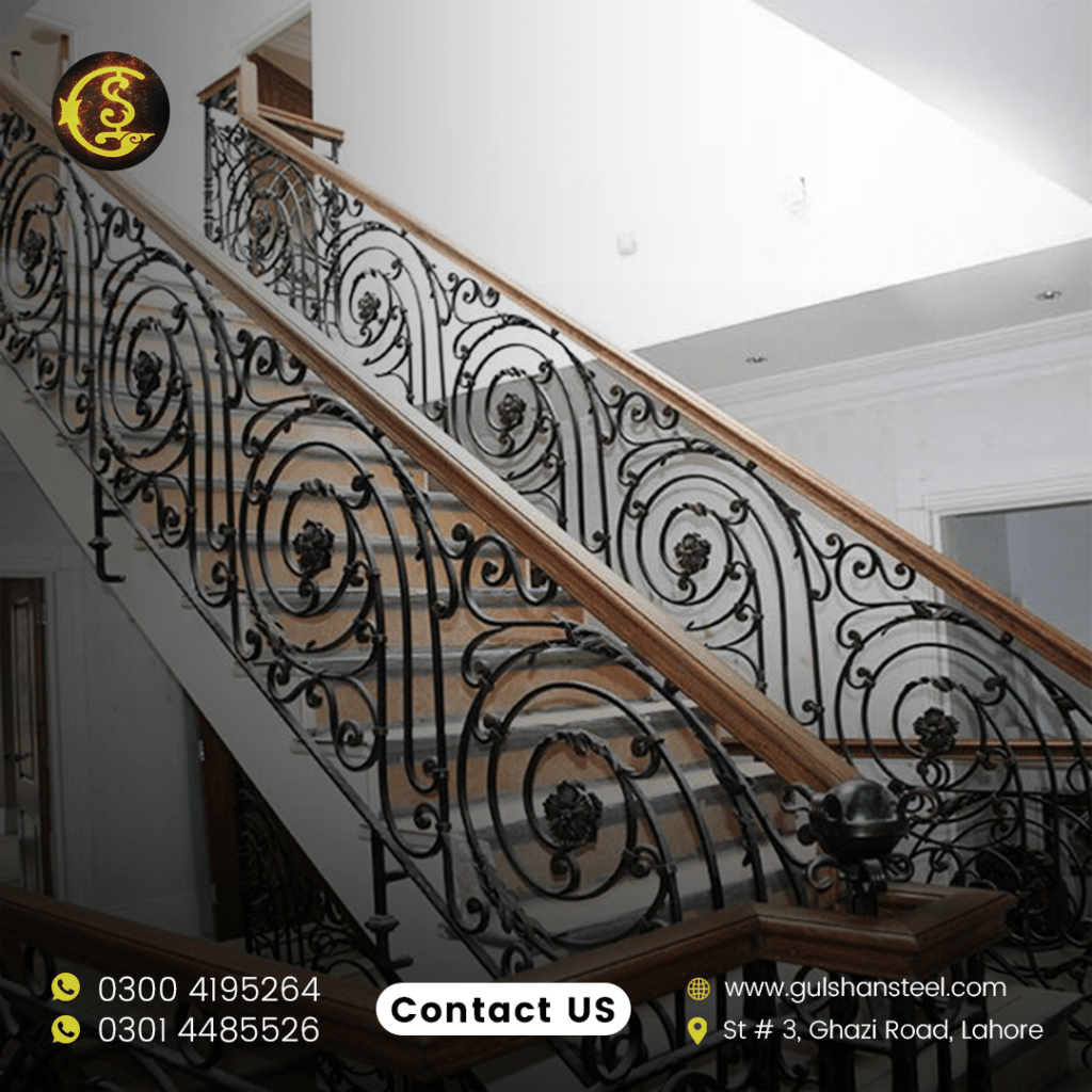 Rod stair railing - Gulshan Steels