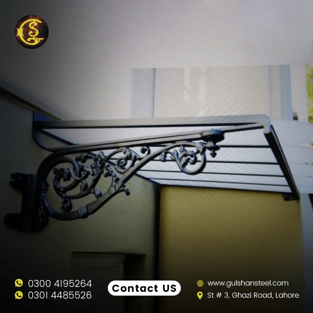 Custom wrought iron shed - Gulshan Steels