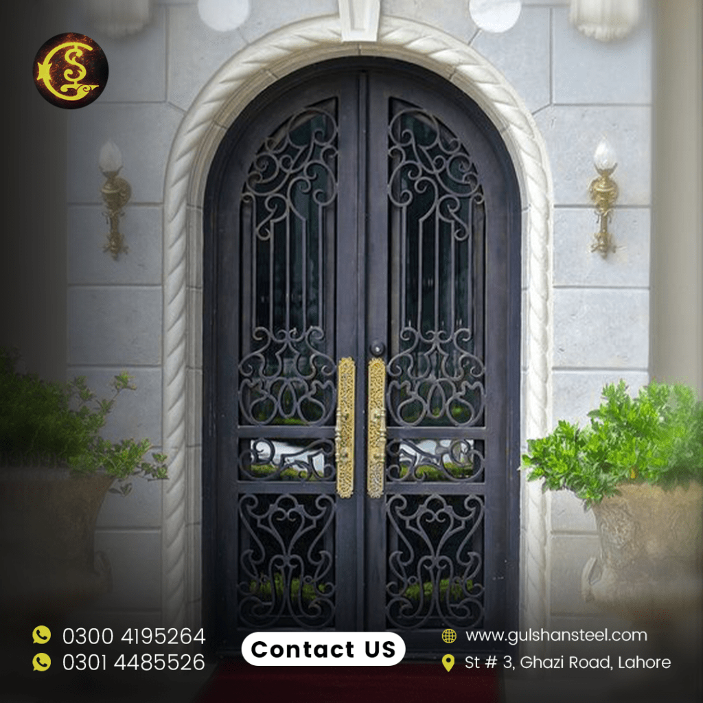 simple iron door design - Gulshan Steels