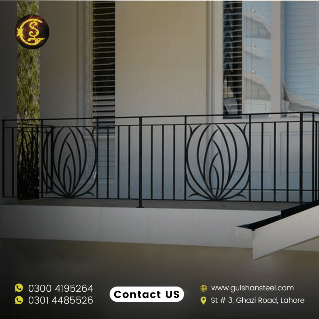 Custom balcony designs CNC - Gulshan Steels