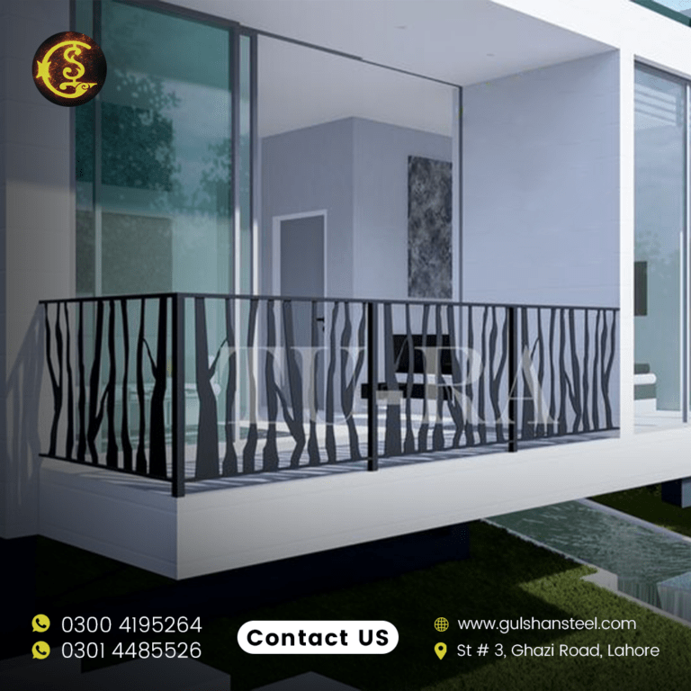 Customized balcony design CNC - Gulshan Steels