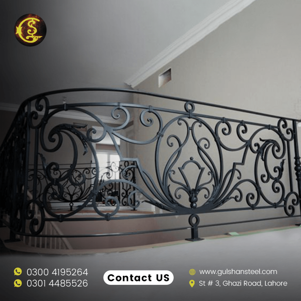 Wrought Iron Balcony Designs - Gulshan Steels