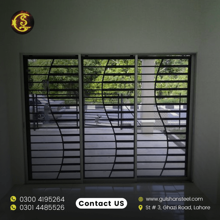 Wrought Iron Window Grill - Gulshan Steels