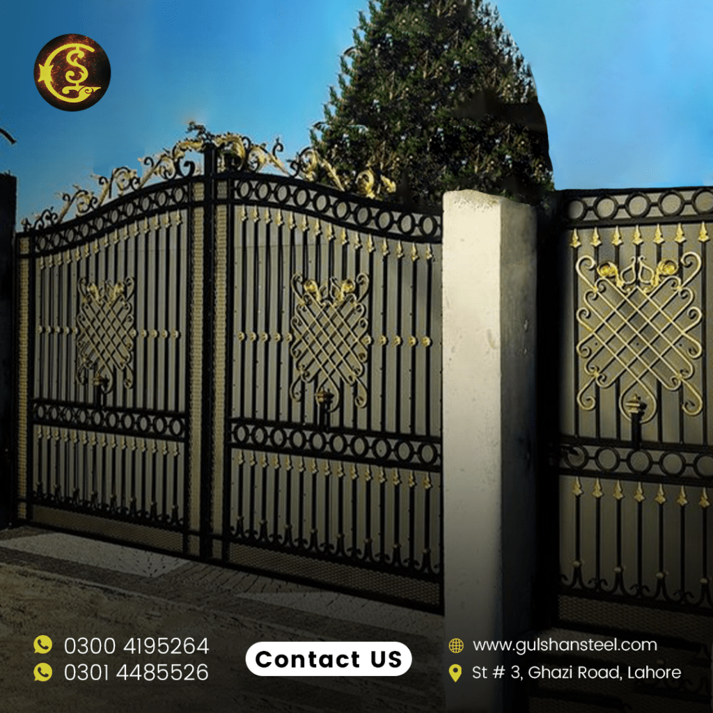 Wrought iron garden gates - Gulshan Steels
