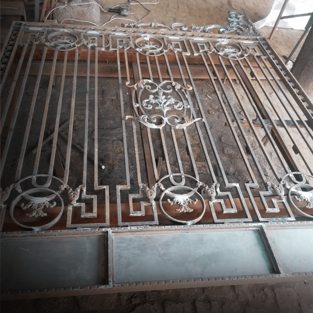 Versace Style Wrought Iron Main Gate